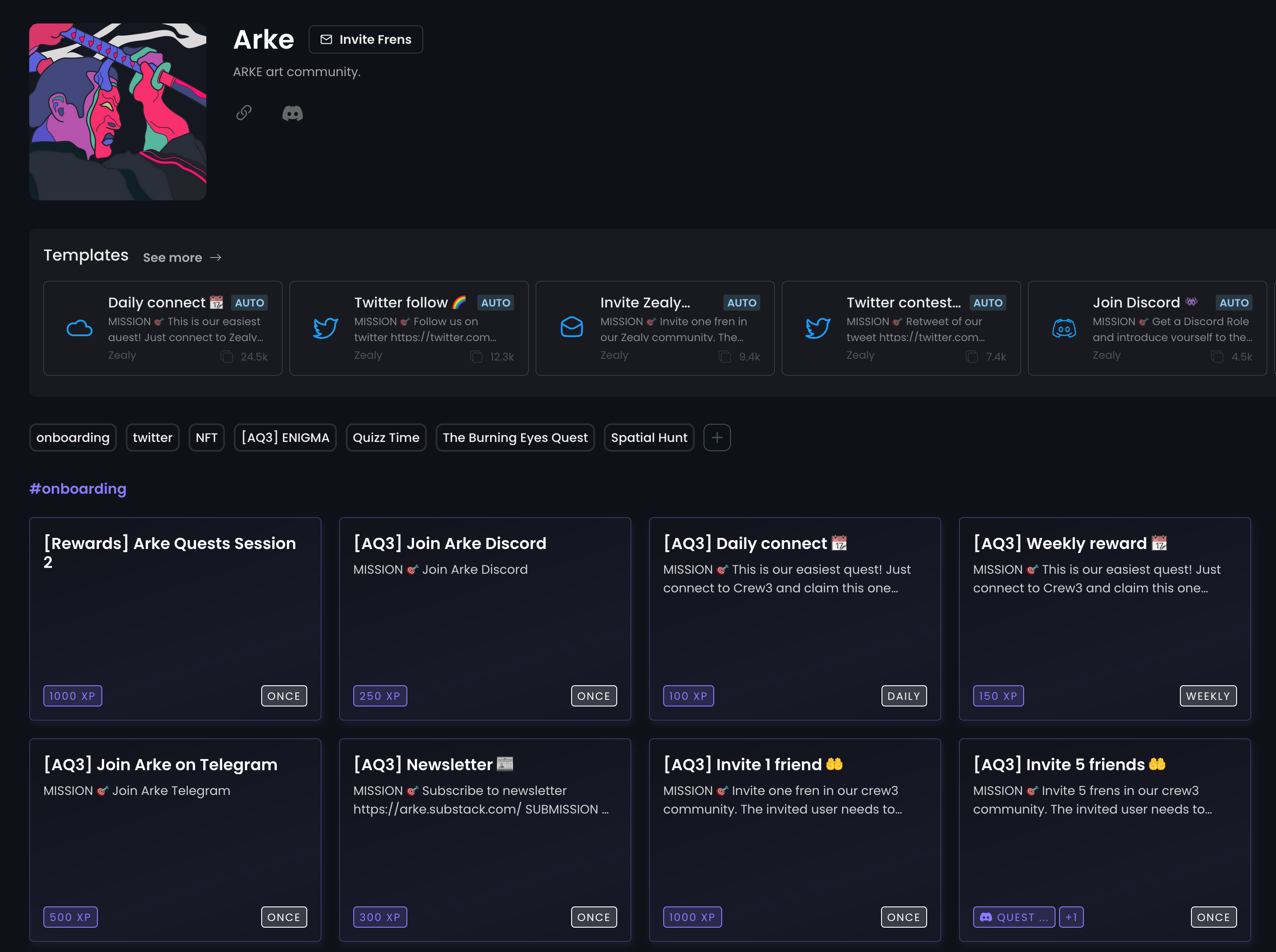 Live space on Waldos, Black Friday, Marketplaces, Zealy