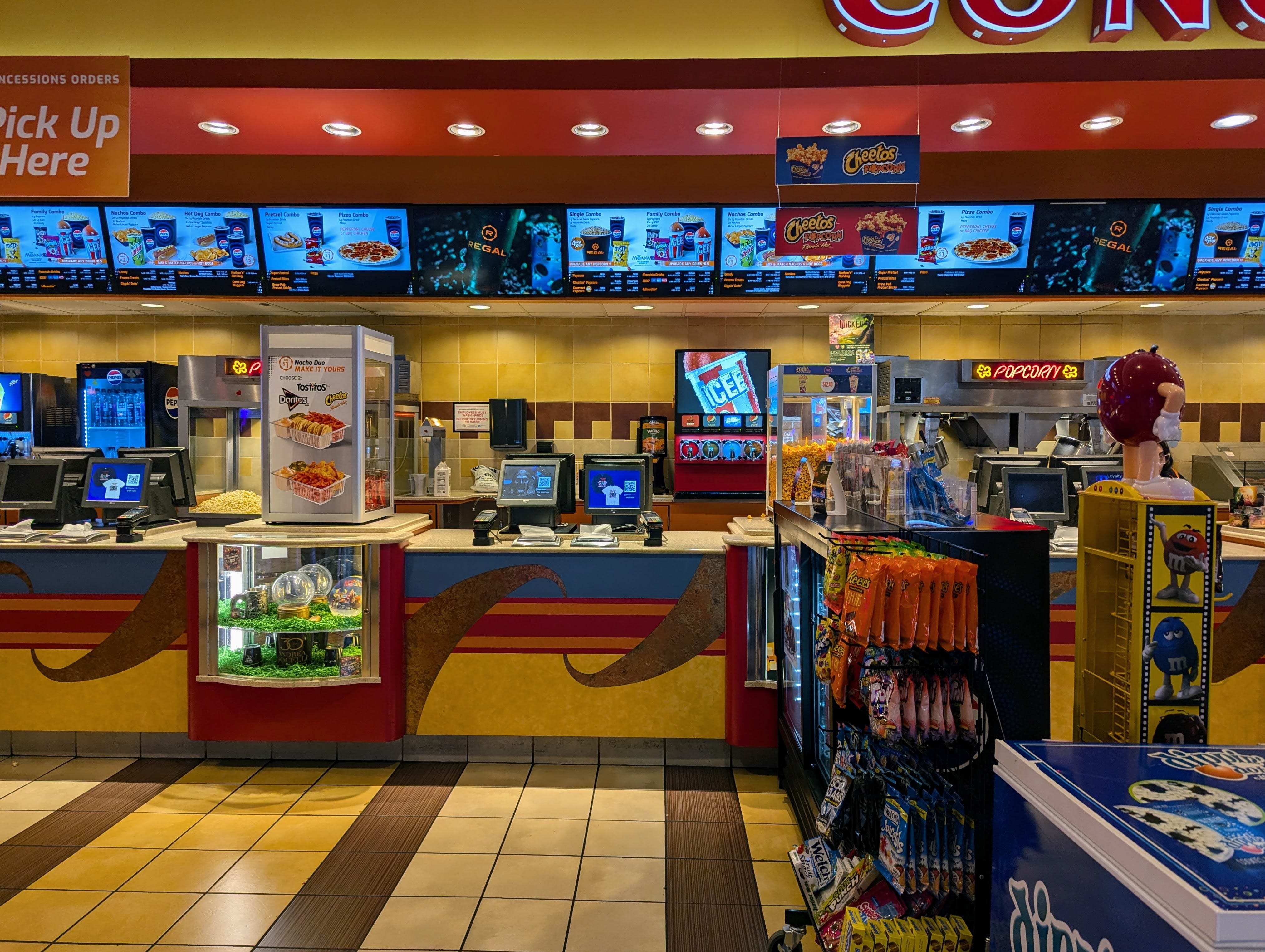 The movie theater popcorn butter burger - by Dennis Lee