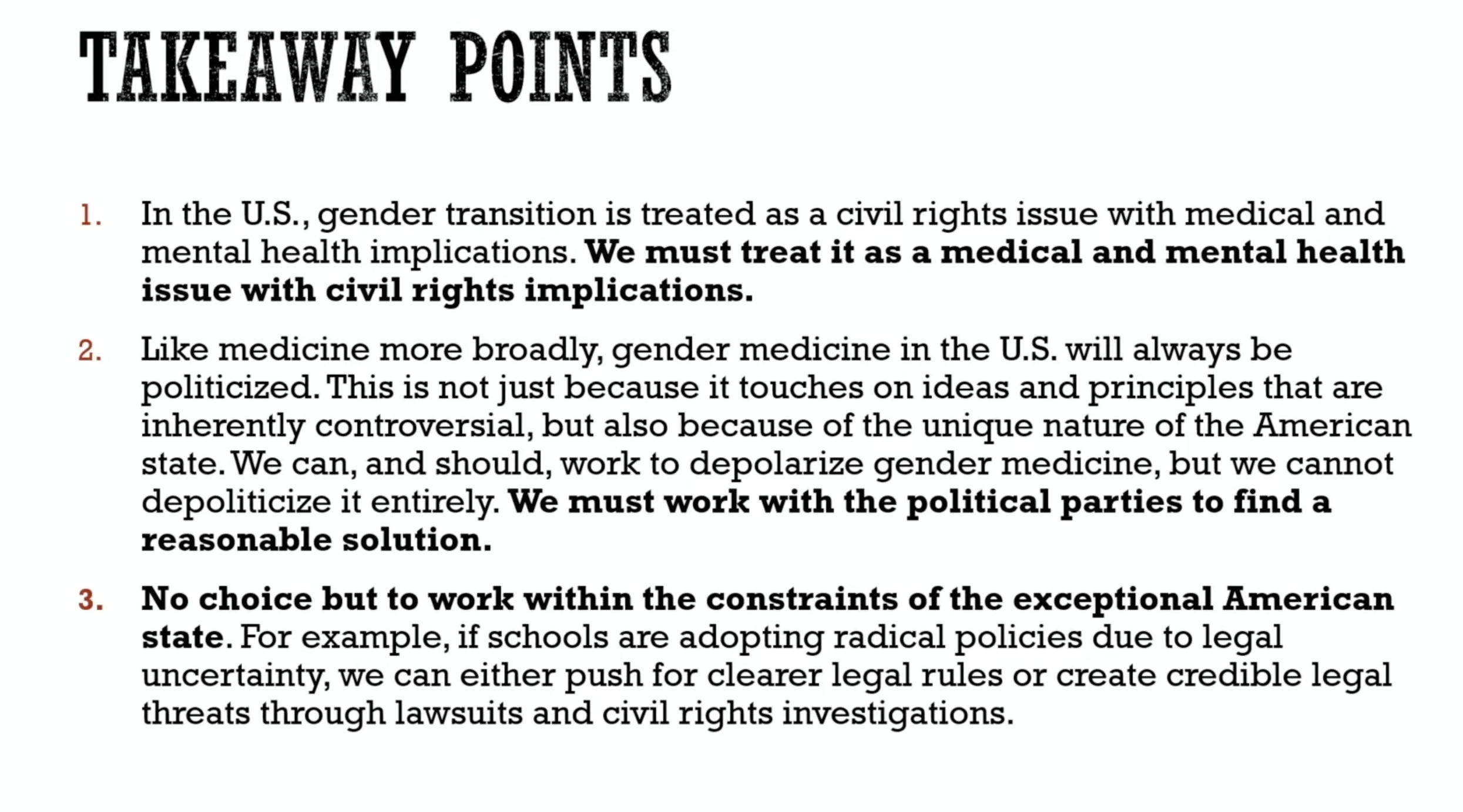 Streaming Genspect's The Bigger Picture conference