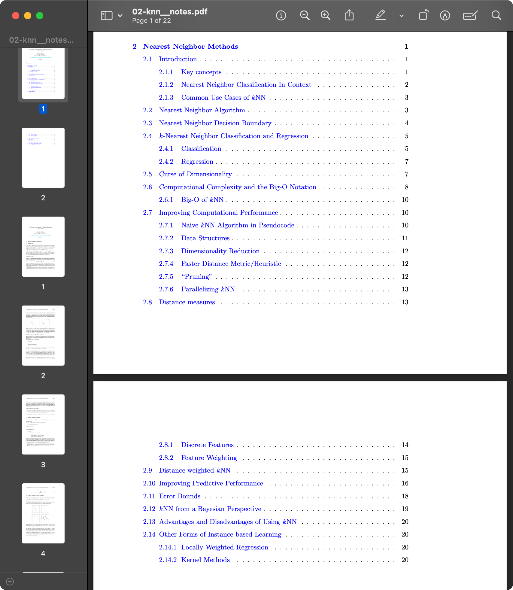 Large Language Models and Nearest Neighbors
