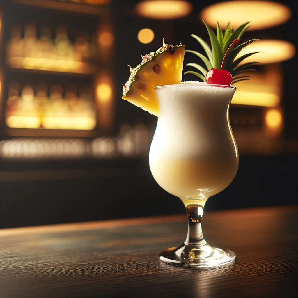 Cócteles al descubierto: Piña Colada - by Asdrúbal Chirinos