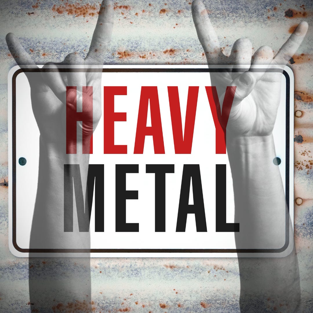 The ins and outs of heavy metal - by Neil Durrant