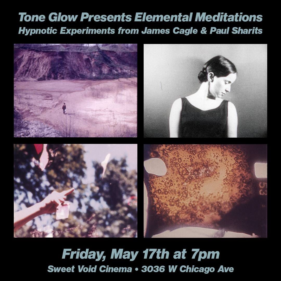Film Screening: Tone Glow Presents "Elemental Meditations"