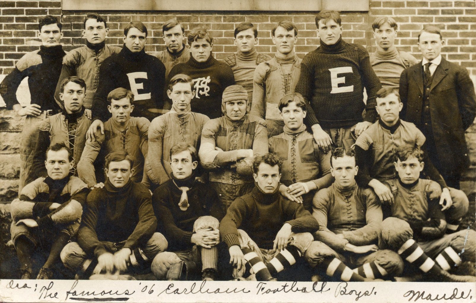 Today's Tidbit... The Match Game: Frank Birch and the 1906 Earlham Team ...