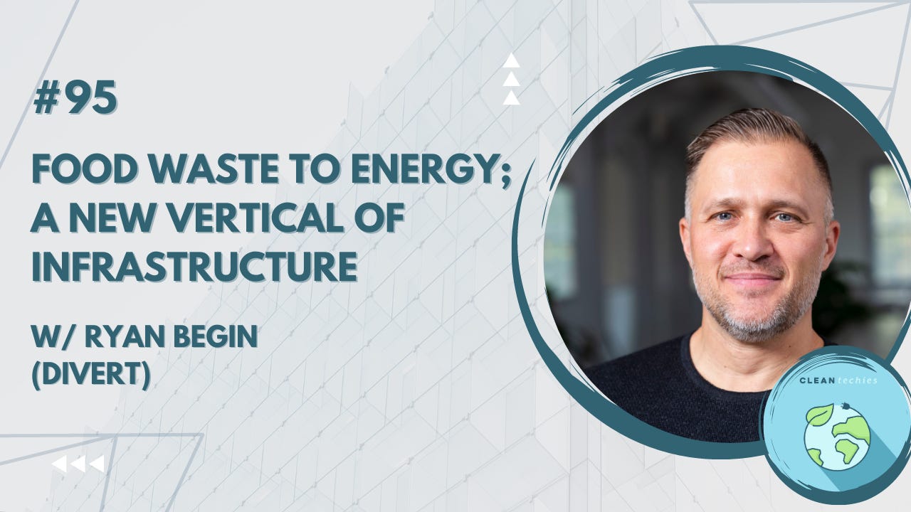 Food Waste to Energy; A new Vertical of Infrastructure w/ Ryan Begin ...
