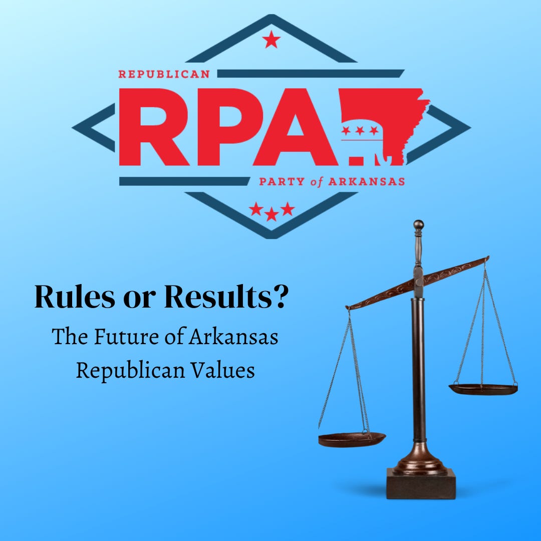 What’s Best for the Republican Party of Arkansas: Principles or Power?