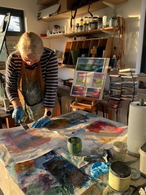 Deconstructing art practice and the joy of learning through sharing