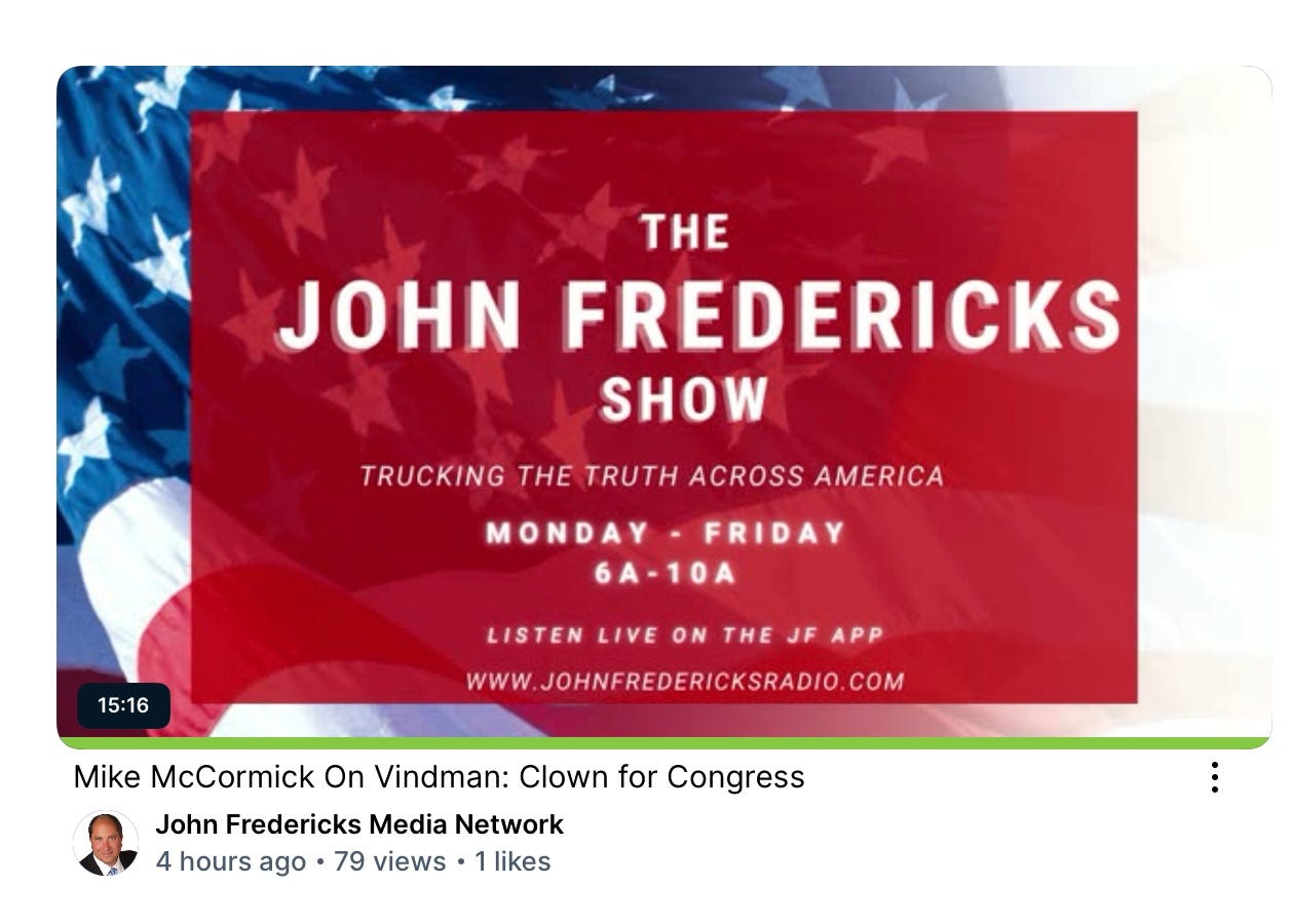 TRUTH ABOUT THE TOXIC VINDMANS - by Mike McCormick