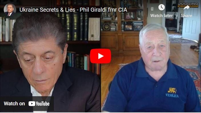 Ukraine Secrets & Lies - Phil Giraldi fmr CIA