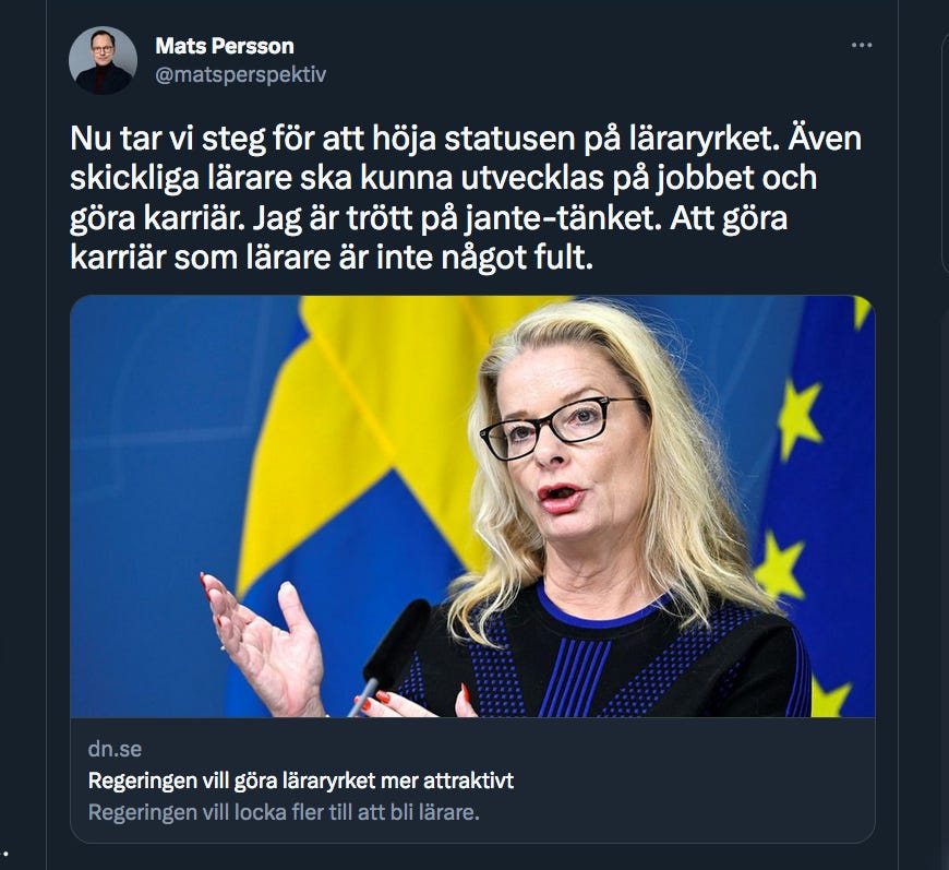 Liberalerna förstår inte längre lärarna