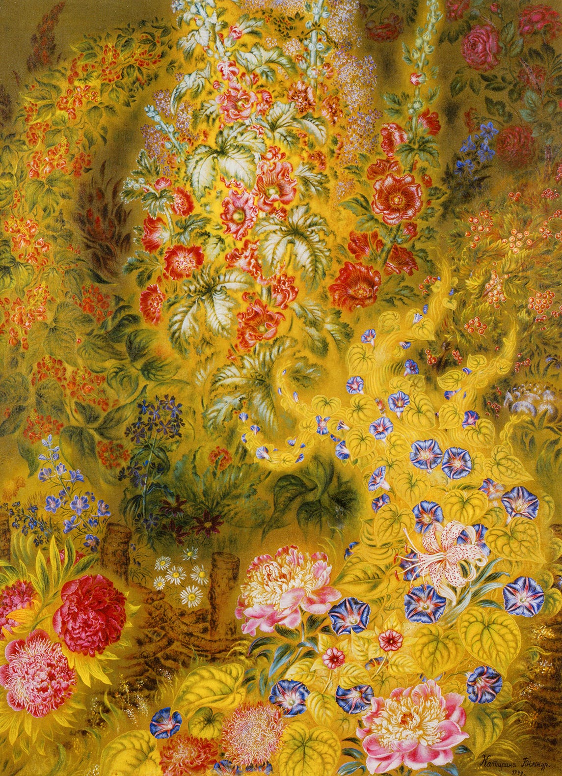 The Queen of Flowers – a life story of Kateryna Bilokur, a genius Ukrainian artist