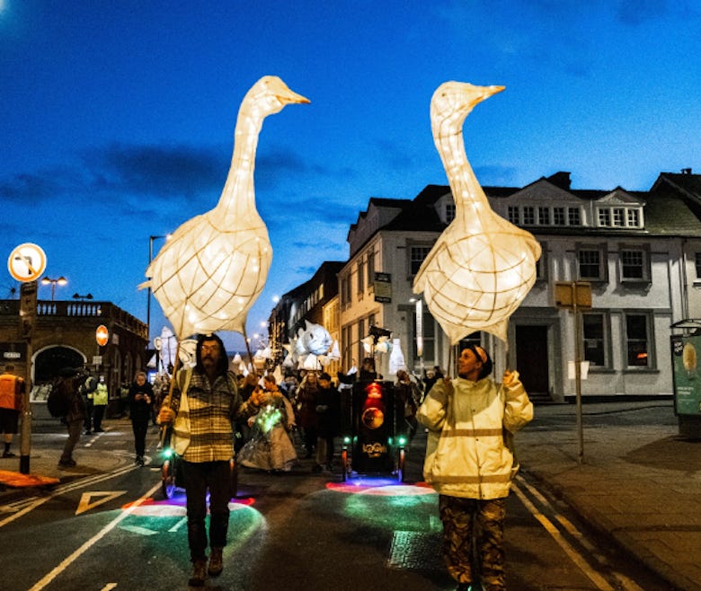 Join A Centenary Lantern Procession