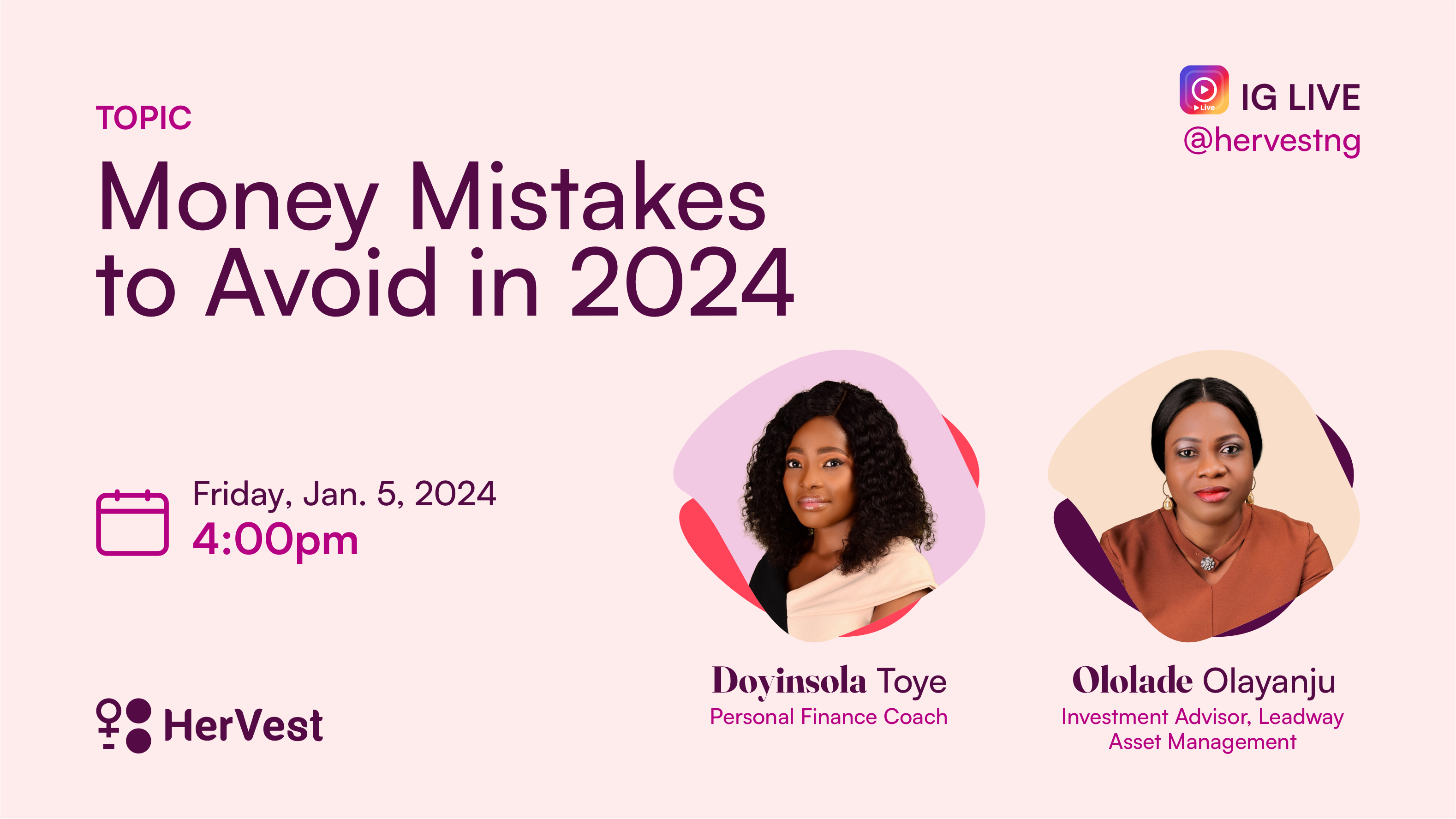 Money Mistakes to Avoid in 2024 - HerVest on Substack