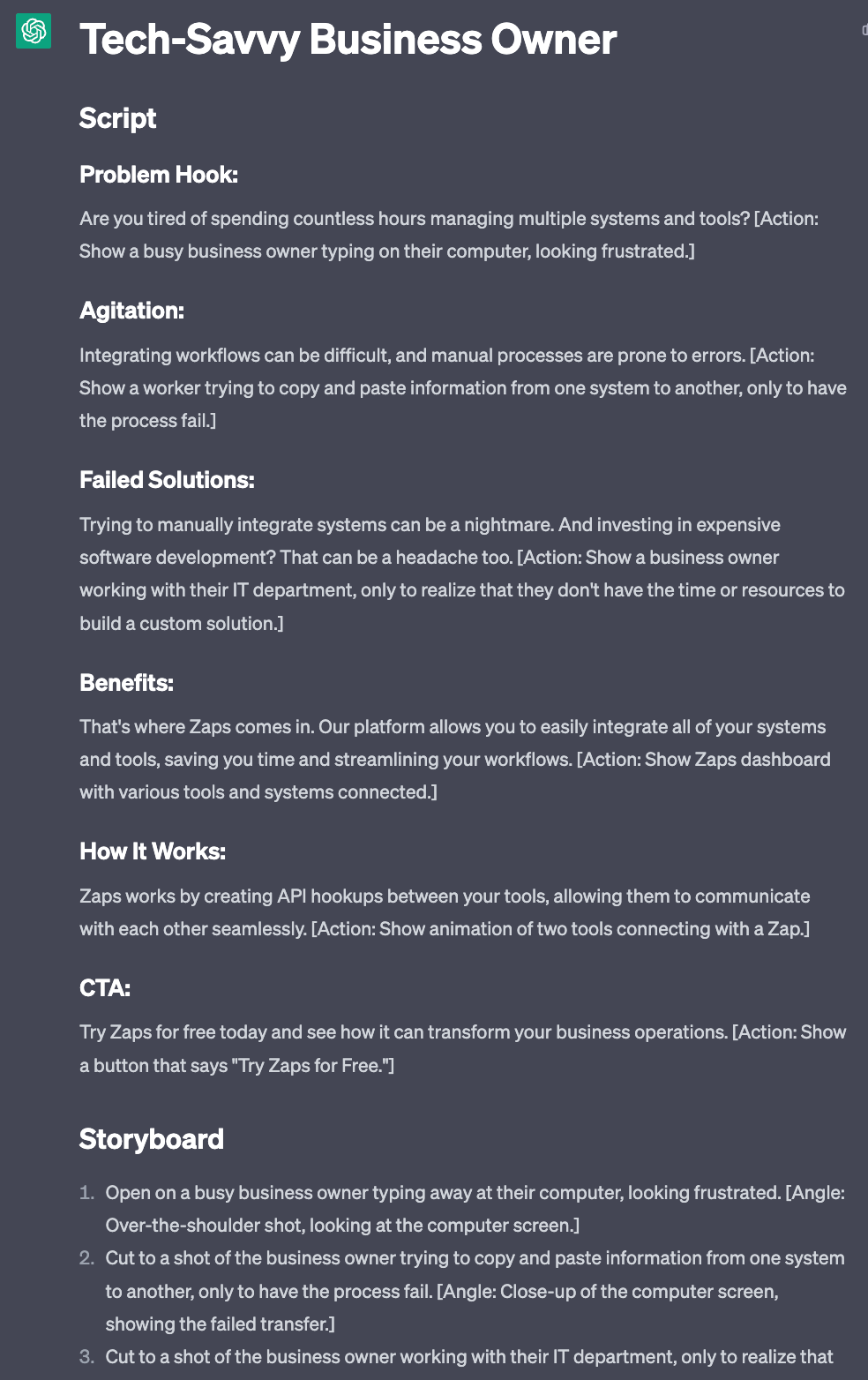 How to use ChatGPT Mega-Prompts to Expedite Persona Research and Creative Strategy