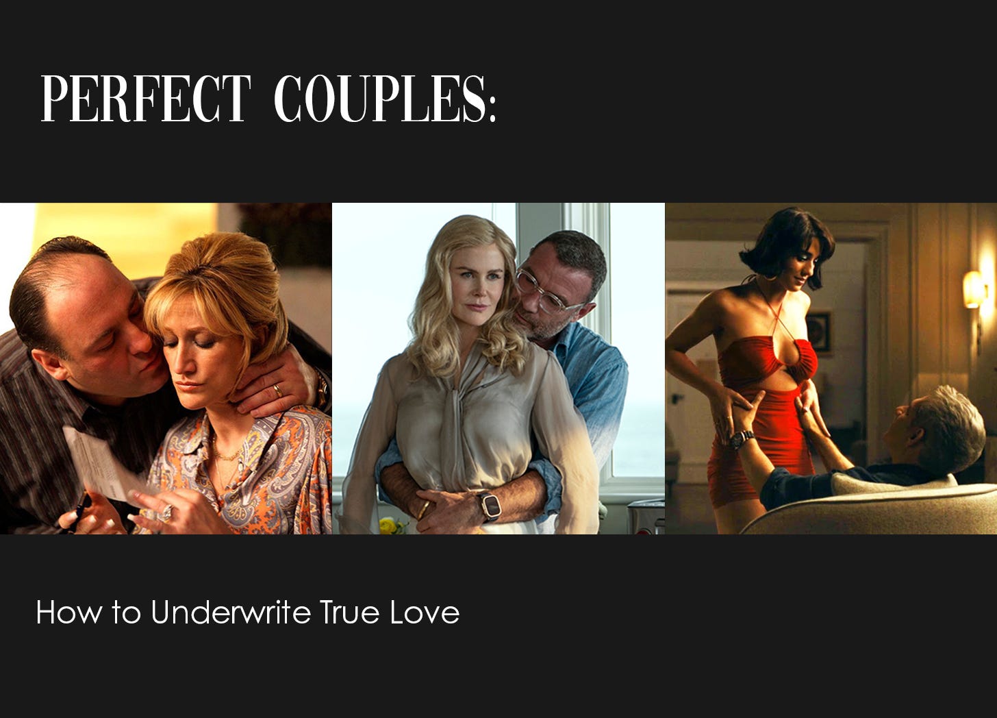 Perfect Couples: - by Sam Barron - Sam’s Substack