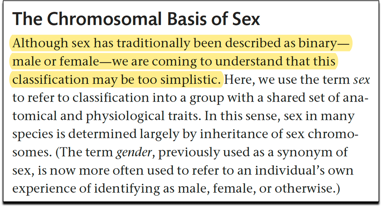 The Gender Revolution Comes for Biology Textbooks