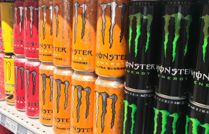 Are Monster and Red Bull scared? - by Ray Myers
