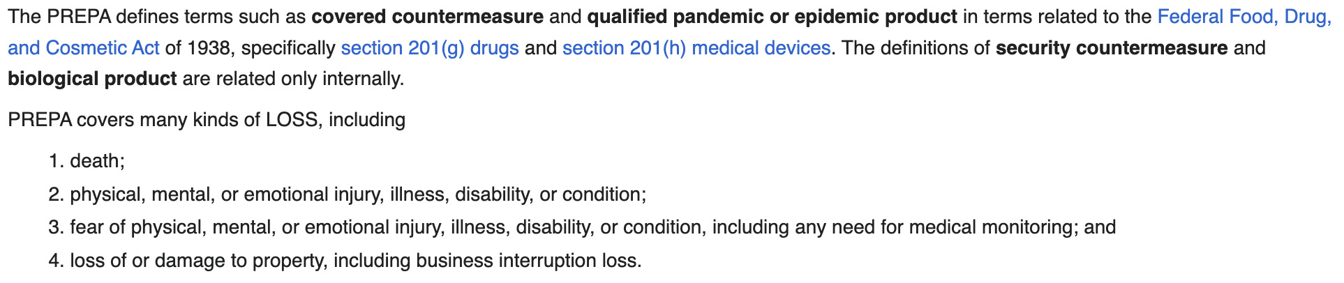 Why has the PREP act been amended 11 times to accommodate COVID-19?