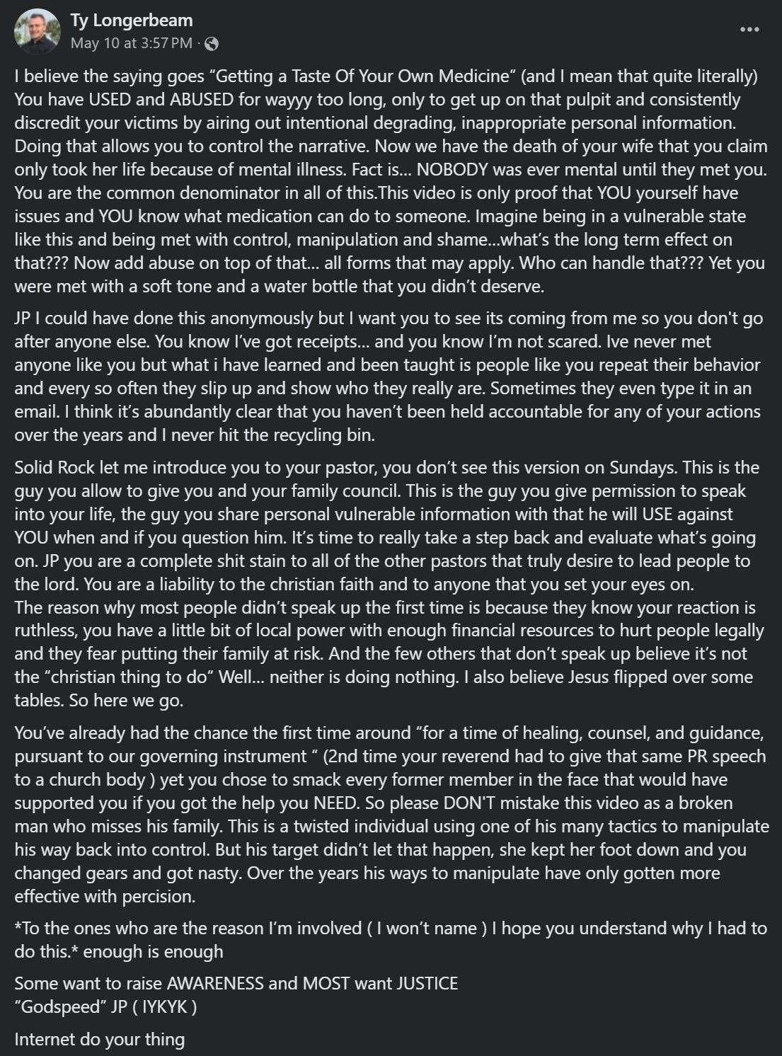 New Revelations Emerge in the Strange Case of Myrtle Beach Pastor's ...