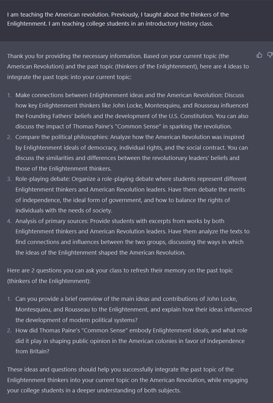 Using AI to make teaching easier & more impactful