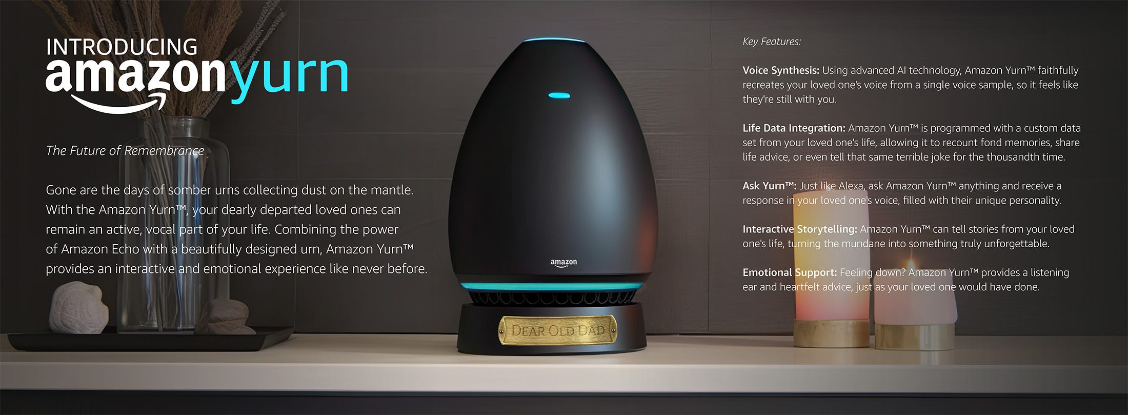 Amazon Yurn: The Future of Remembrance - by Dré Labre