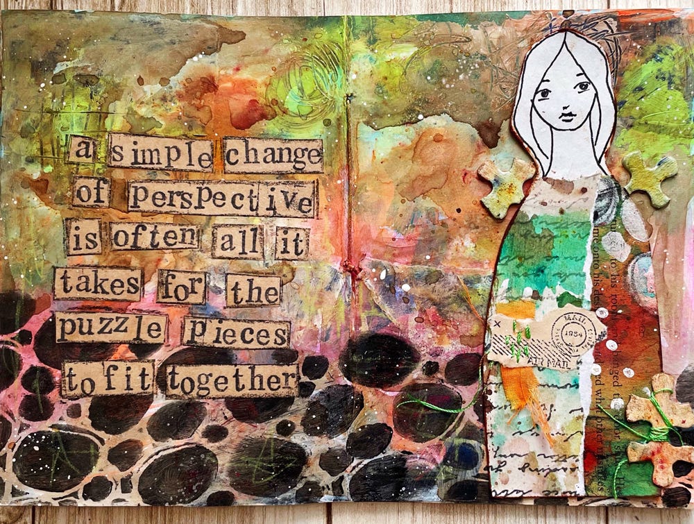 Gathering inspiration - how artists think - by Shinjini