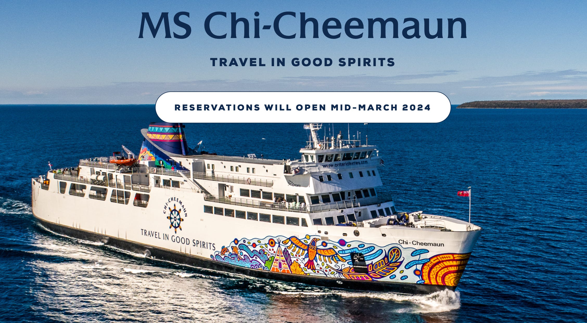 OSTC Shares 50th Anniversary Plans for Chi-Cheemaun Passengers