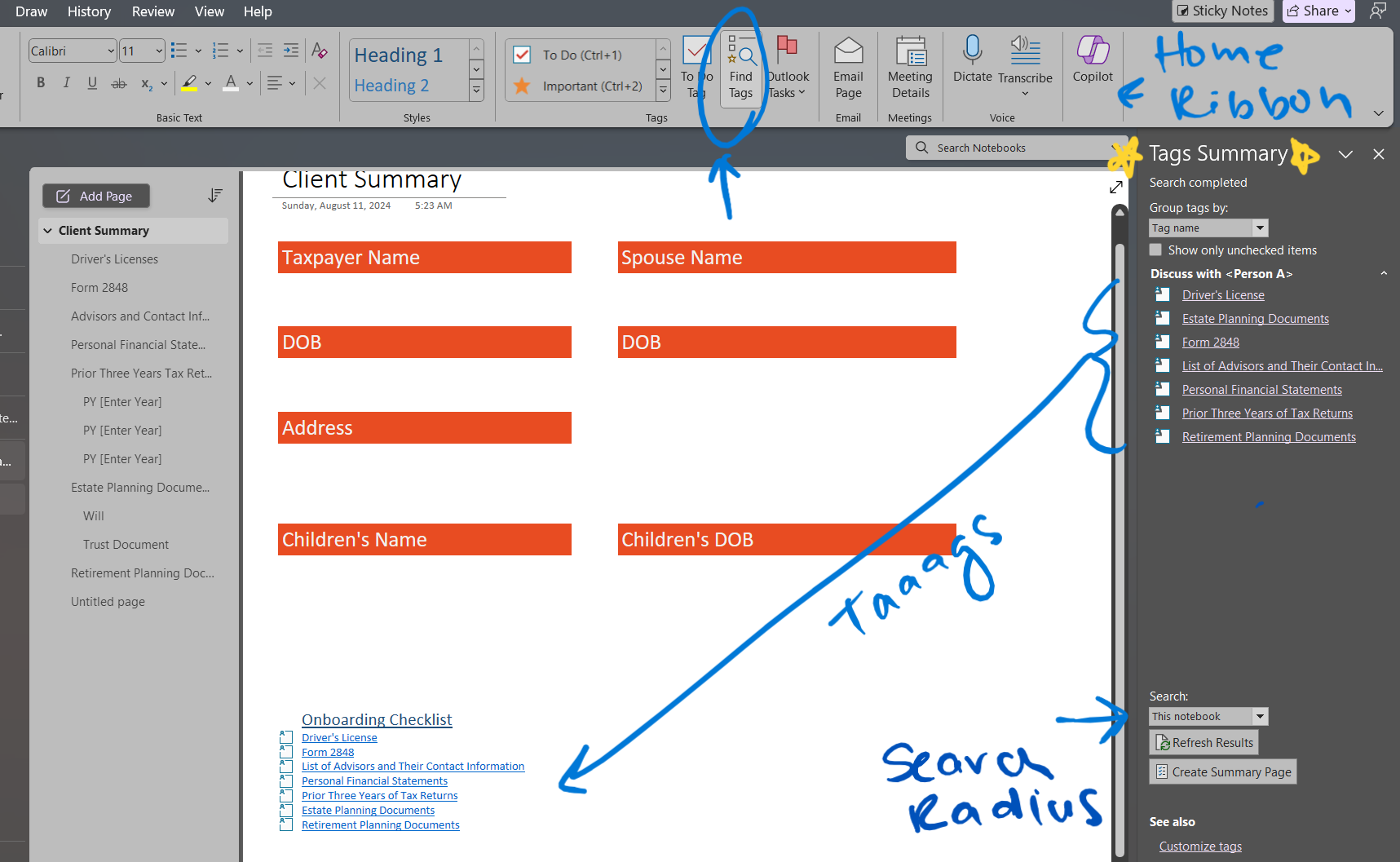024 - My Love Affair With OneNote - by Ashley Francis