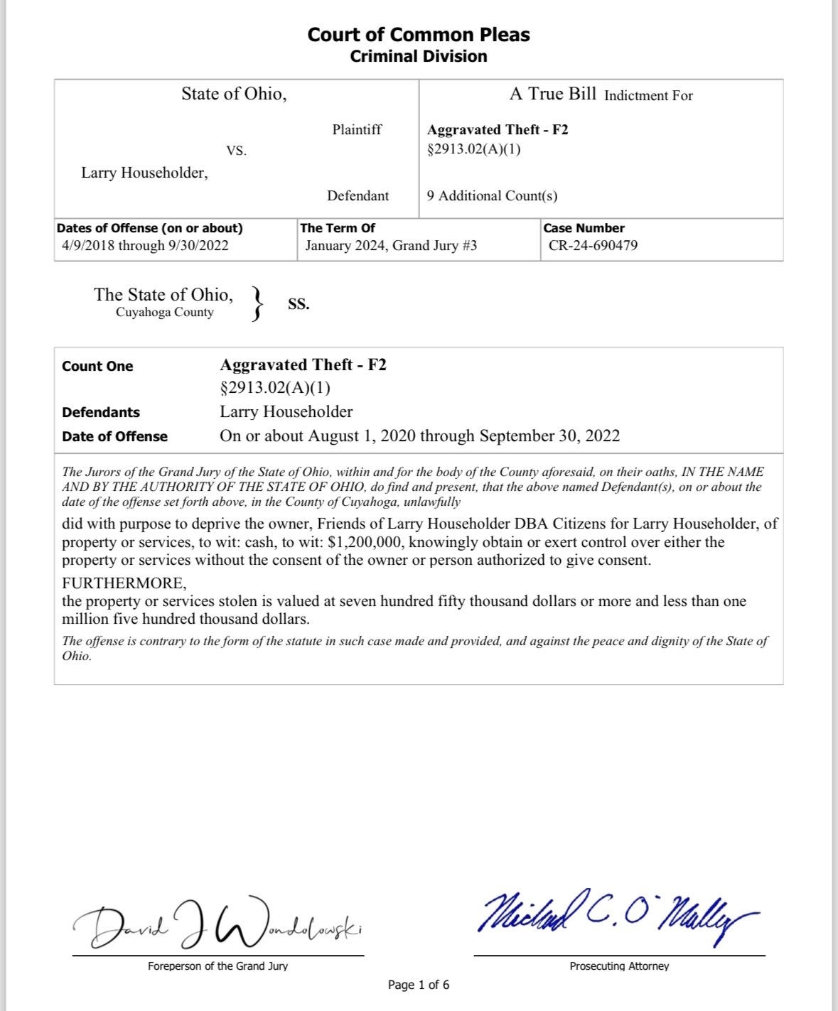 Good lord, Cuyahoga County! - by D.J. Byrnes - The Rooster