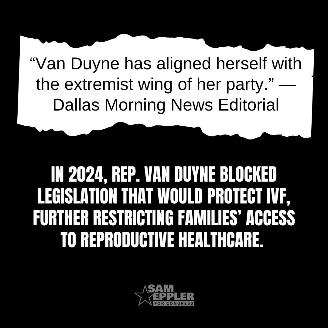 The Battle for TX24: Can Sam Eppler End Beth Van Duyne’s Extremism?