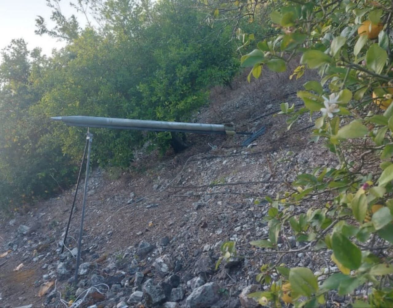 Analysis of the Rocket Artillery Fired from Lebanon into Israel