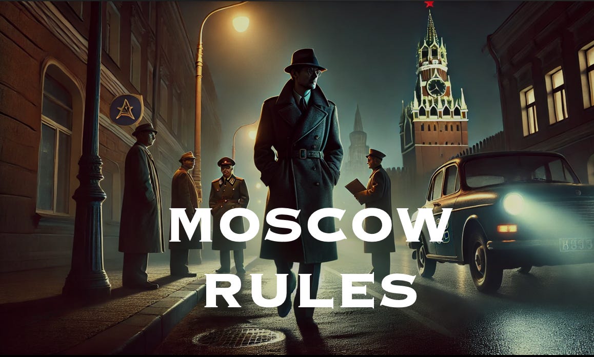 "Moscow Rules" - The 10 Commandments of Cold War Espionage