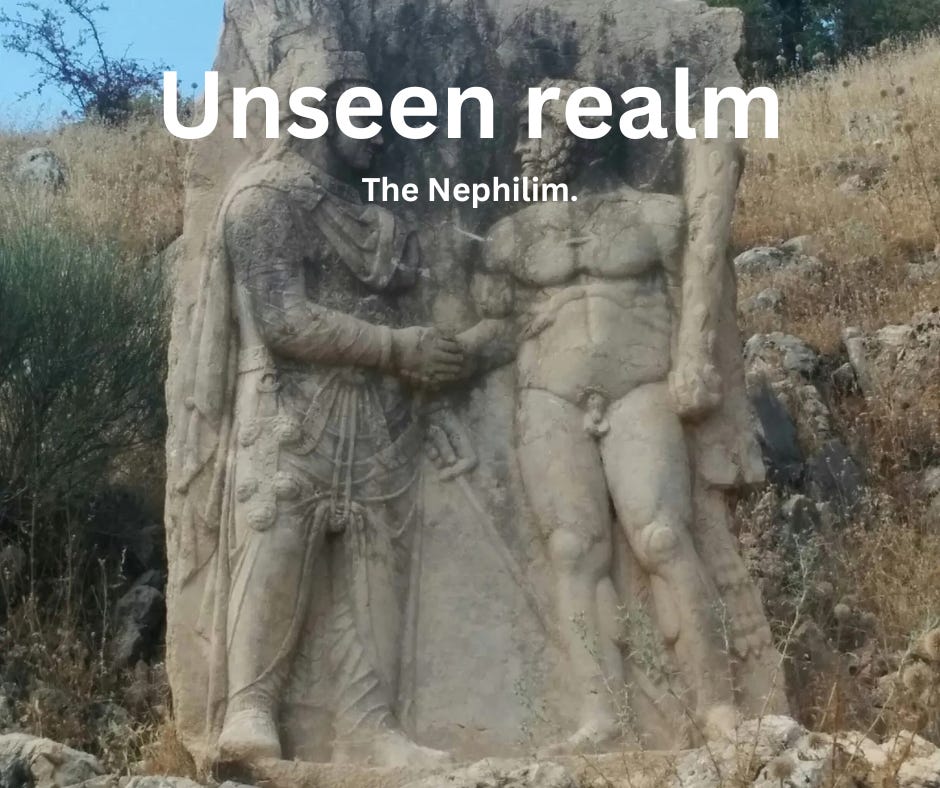 The unseen realm_ The Nephilim - by Paul Burgess