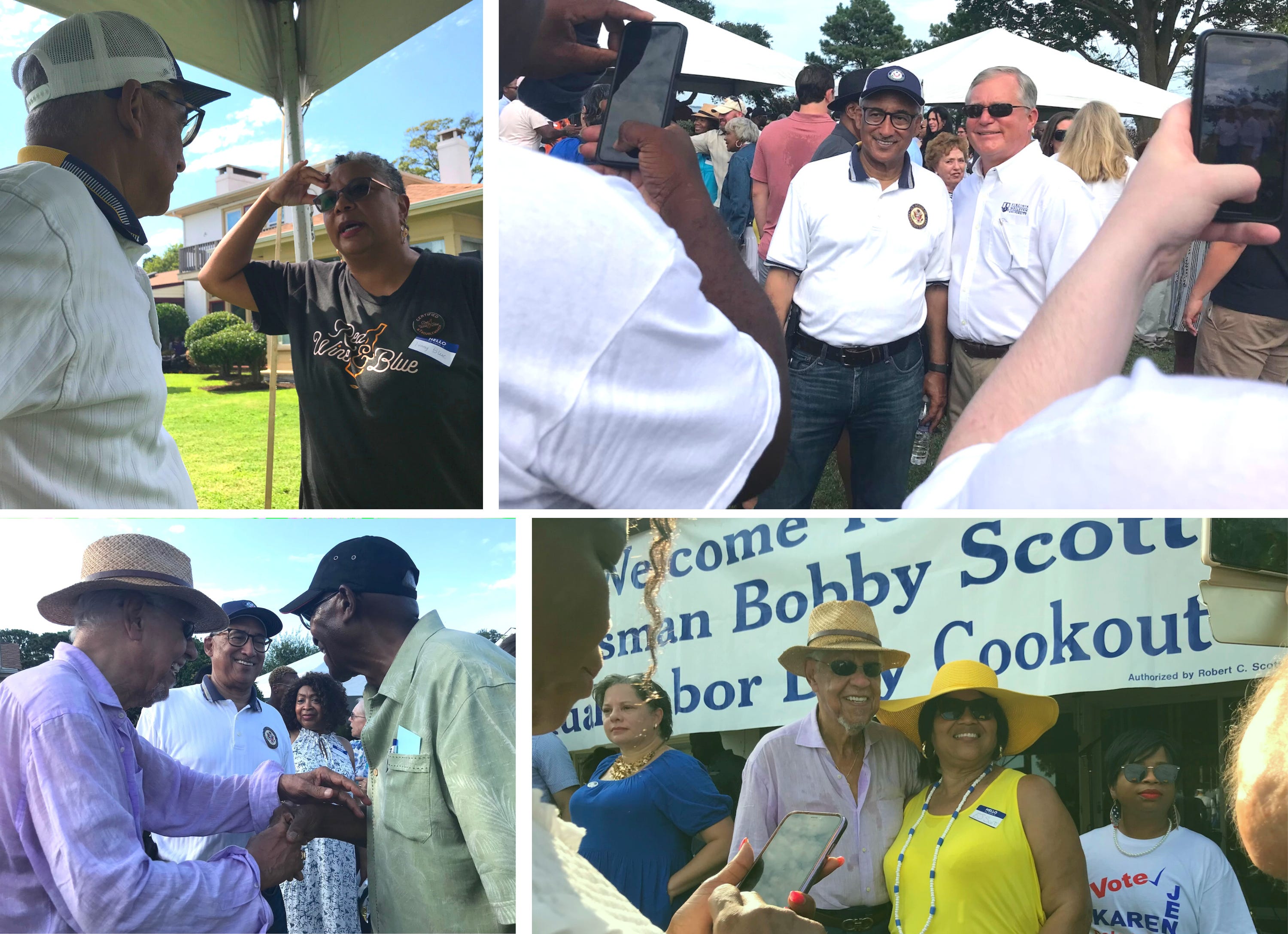 Bobby Scott Cookout Kicks Off Campaign Season in #Virginia, Youngkin ...