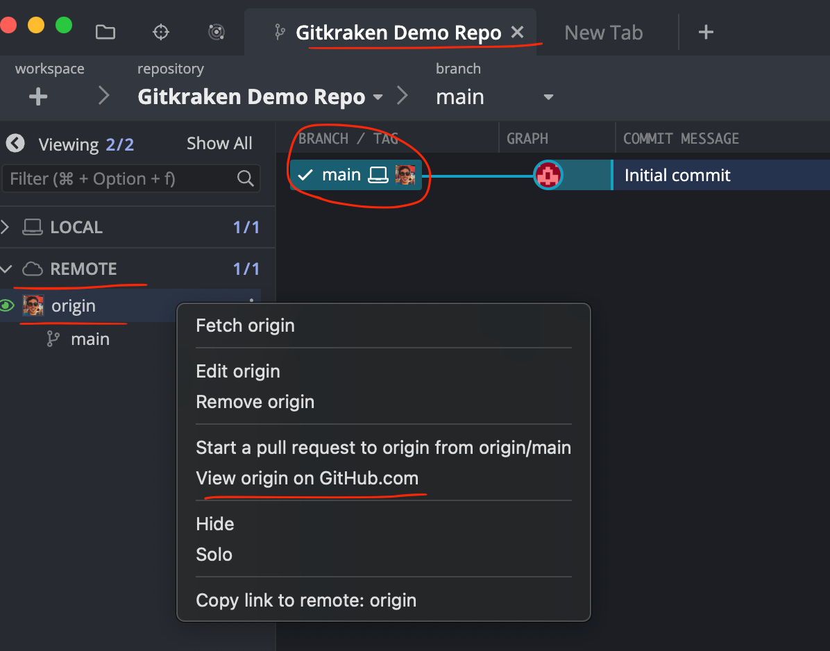 GitHub, creating a repository and linking your project