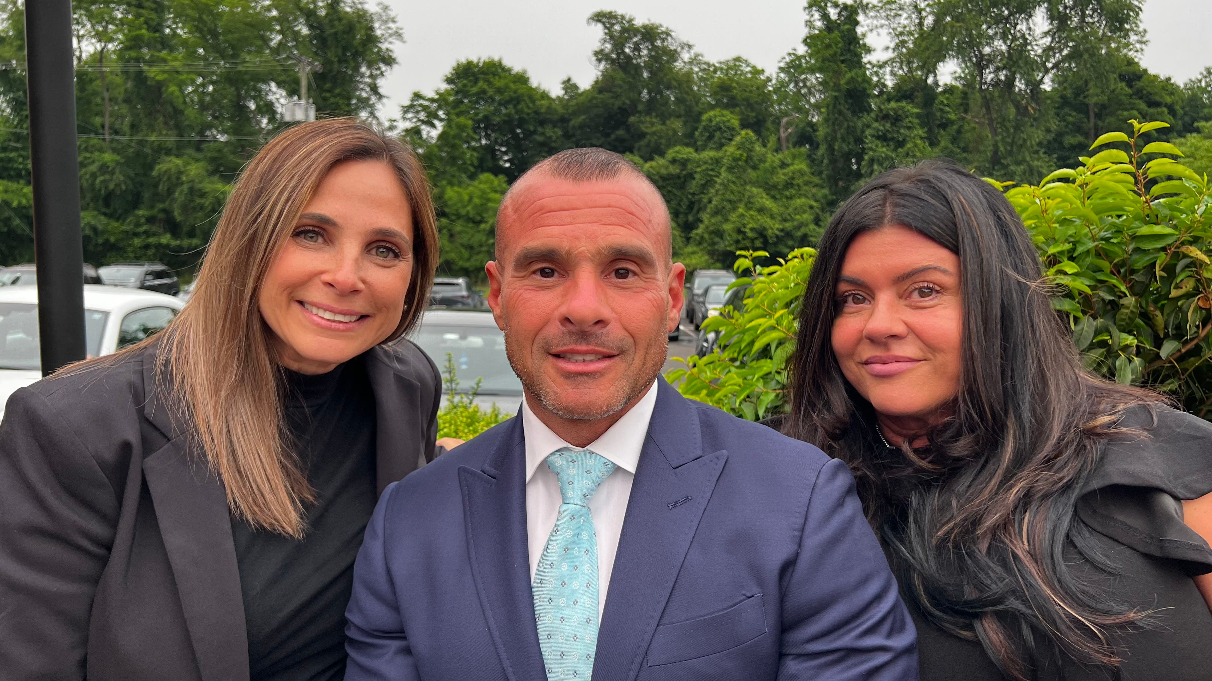 Middletown Board of Education President Frank Capone and Vice President ...