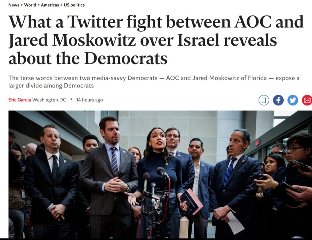 Zionist Babykiller Florida Congressman Jared Moskowitz Joins Republicans in Attacking AOC re: US ...