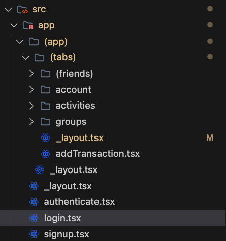 Constructing route stack history with Expo Router