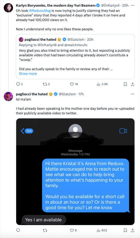 Feminist wack job Anna Slatz at Reduxx Magazine claims credit for my ...