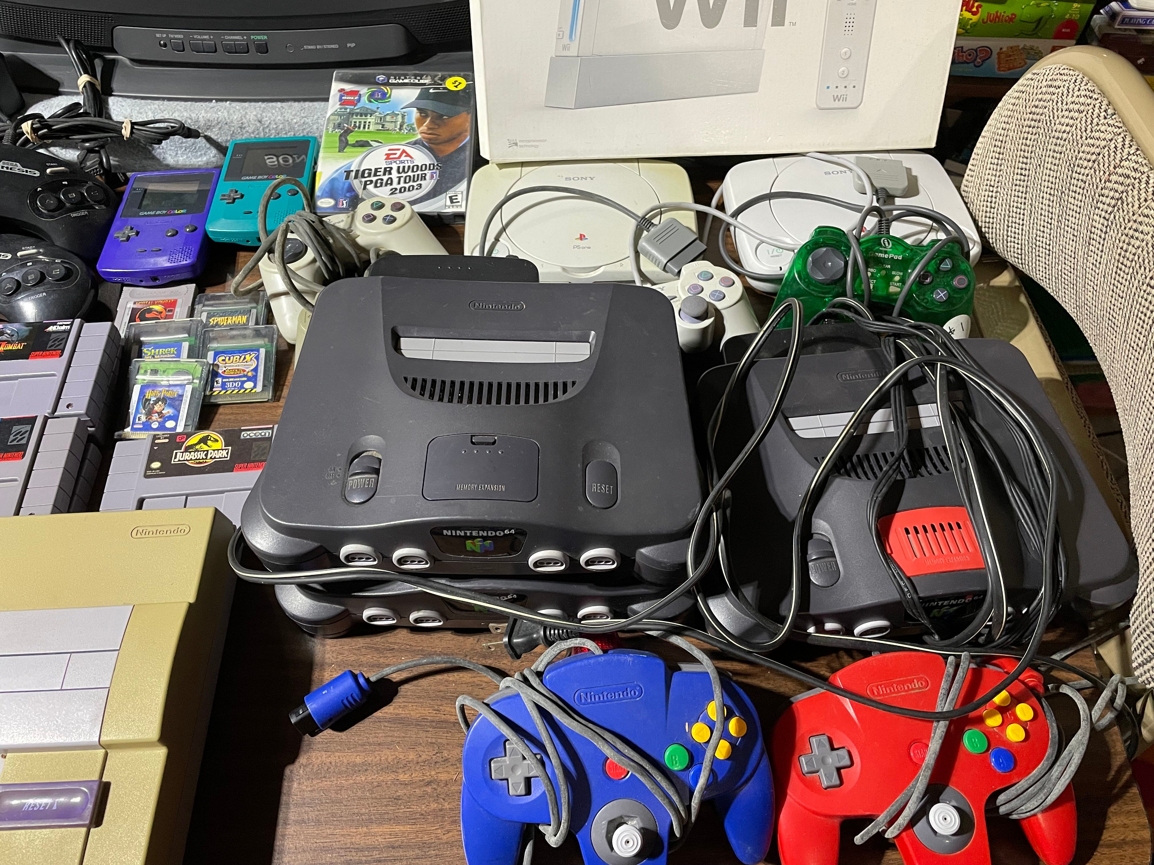 Retro Video Game Systems - by Paul Lefebvre