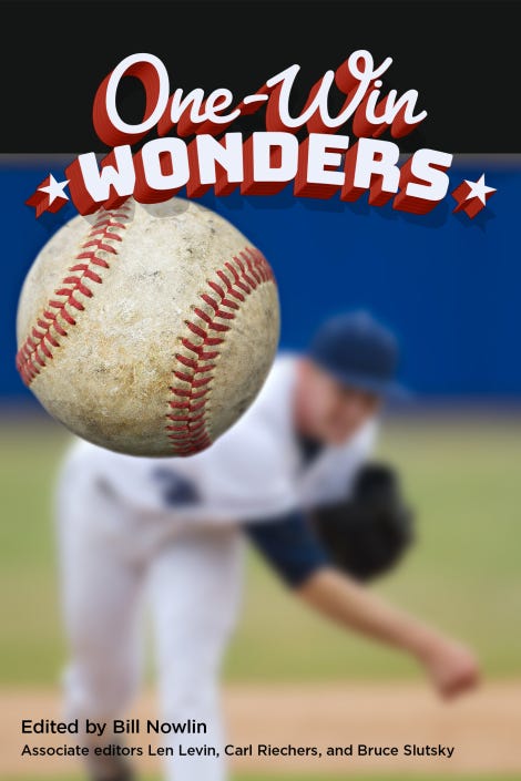 One-Win Wonders is Now Available! - by Paul White