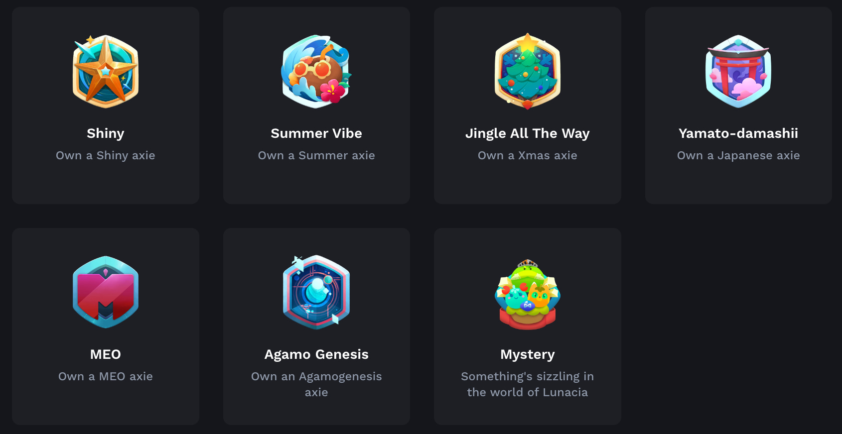 Six New Badges Released on Lunalog - by Axie Infinity