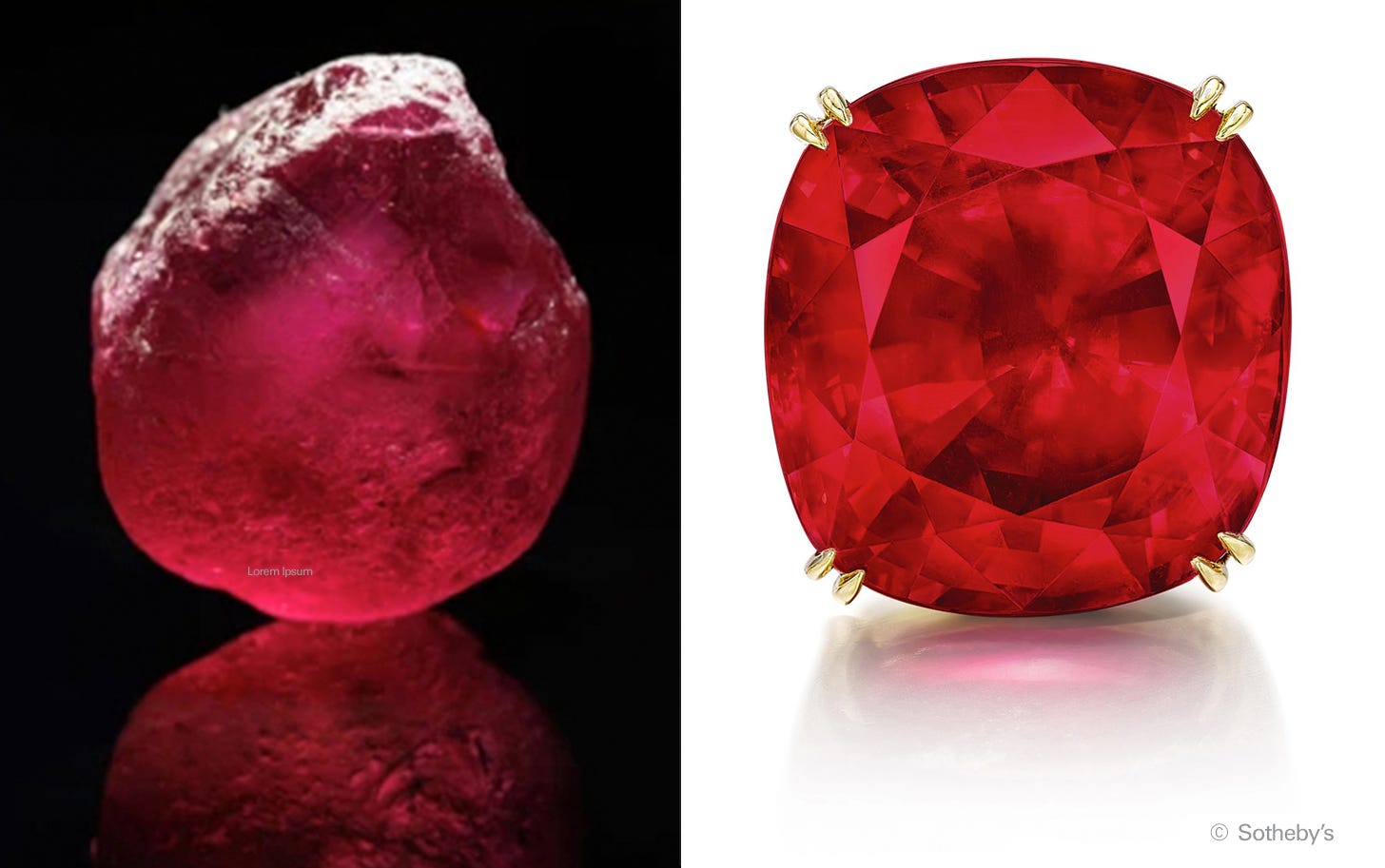 A giant ruby, an aggressive monkey and Joanne Woodward's wedding dress