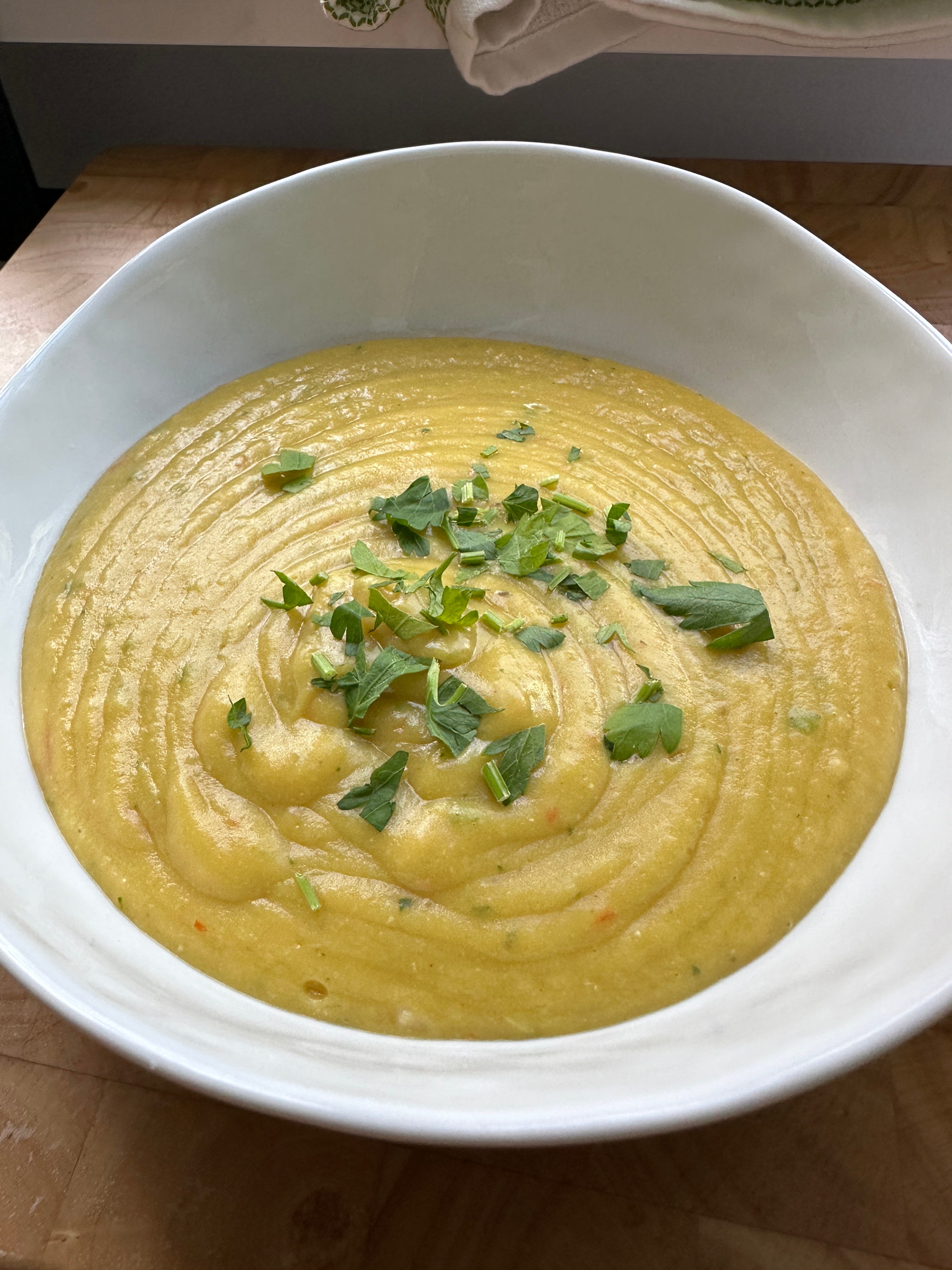 CREMA DE APIO Y OCUMO - by Lilibeth Ramirez