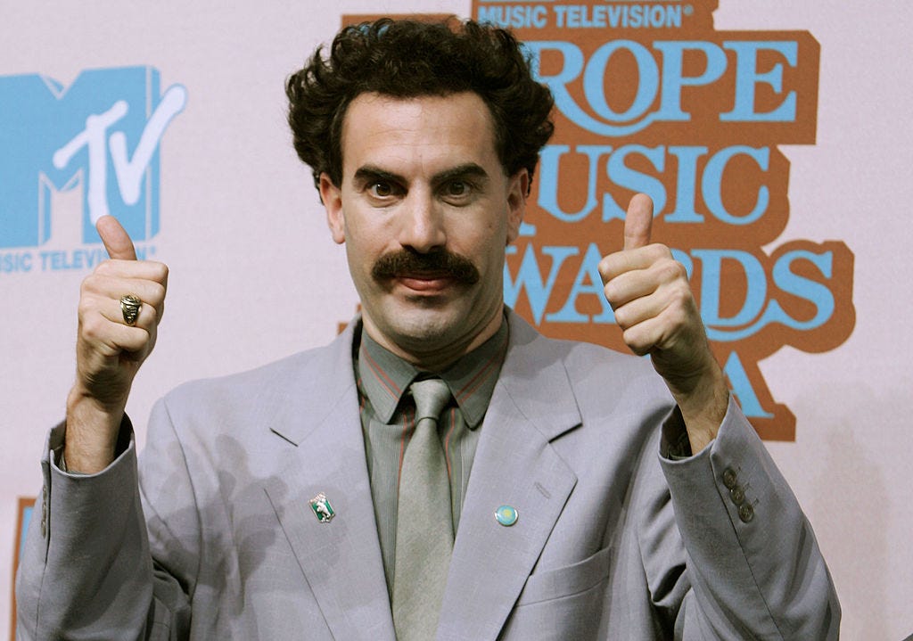 Borat's Censorship Quest