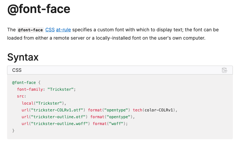 2) Font Loading : Fonts for Advanced Web Dev 2) Font Loading : Fonts for Advanced Web Dev