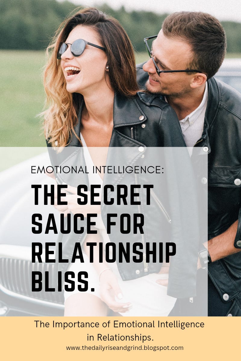 Emotional Intelligence: The Secret Sauce for Relationship Bliss You Never Knew You Needed!