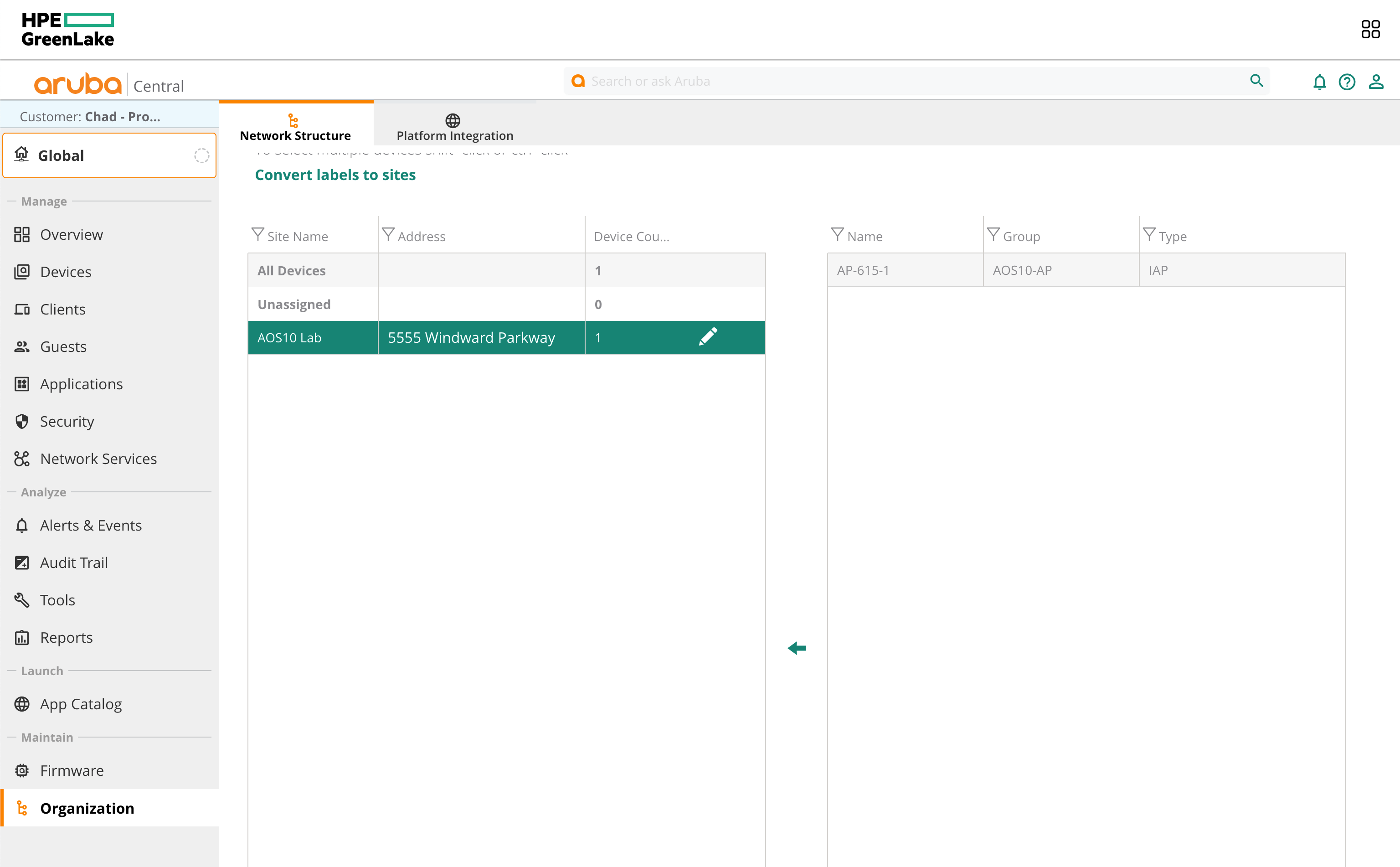 HPE Aruba Central Groups, Sites, and Labels - by Chad Teal