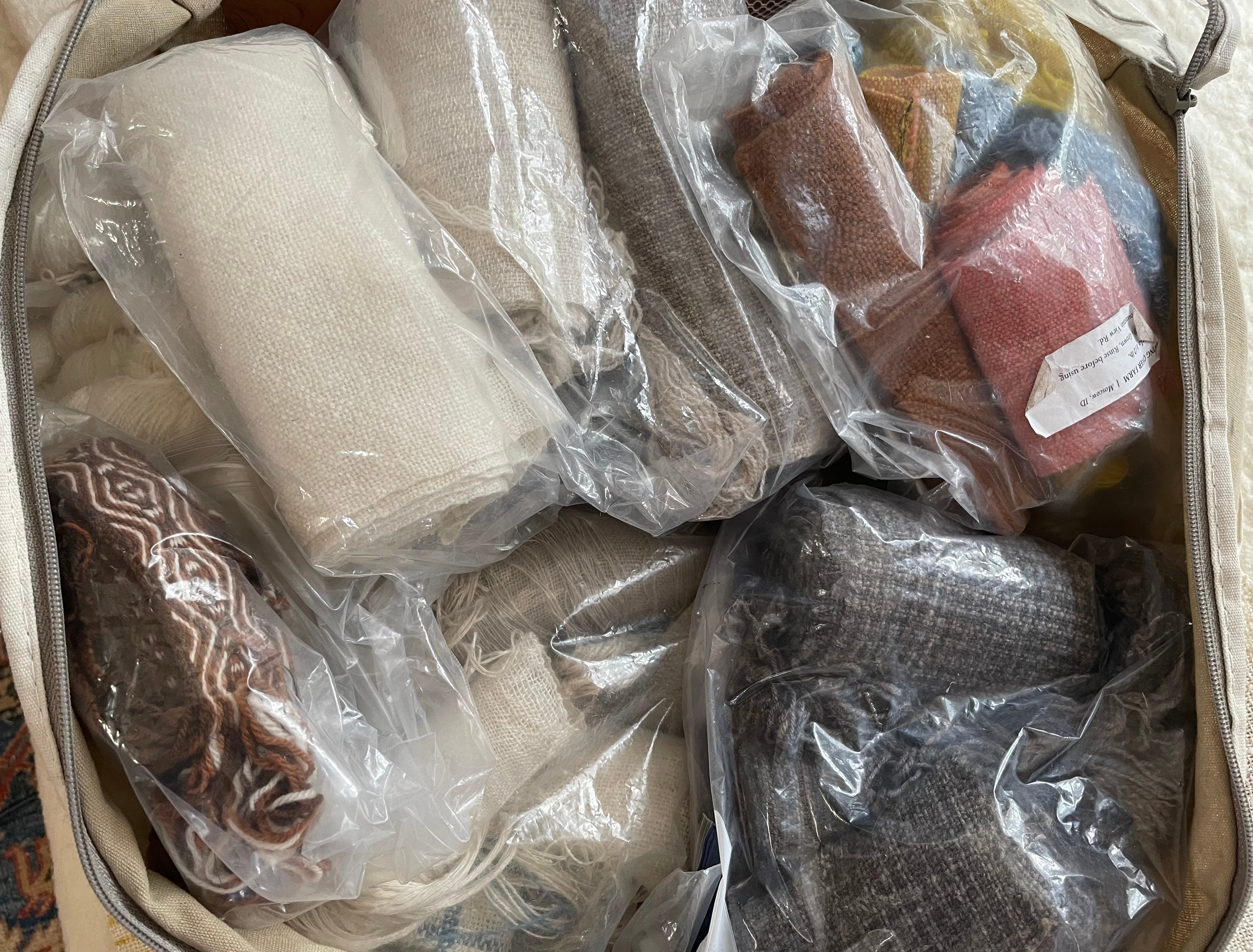 aloft on a swath of cloth - by Sarah C Swett - The Gusset