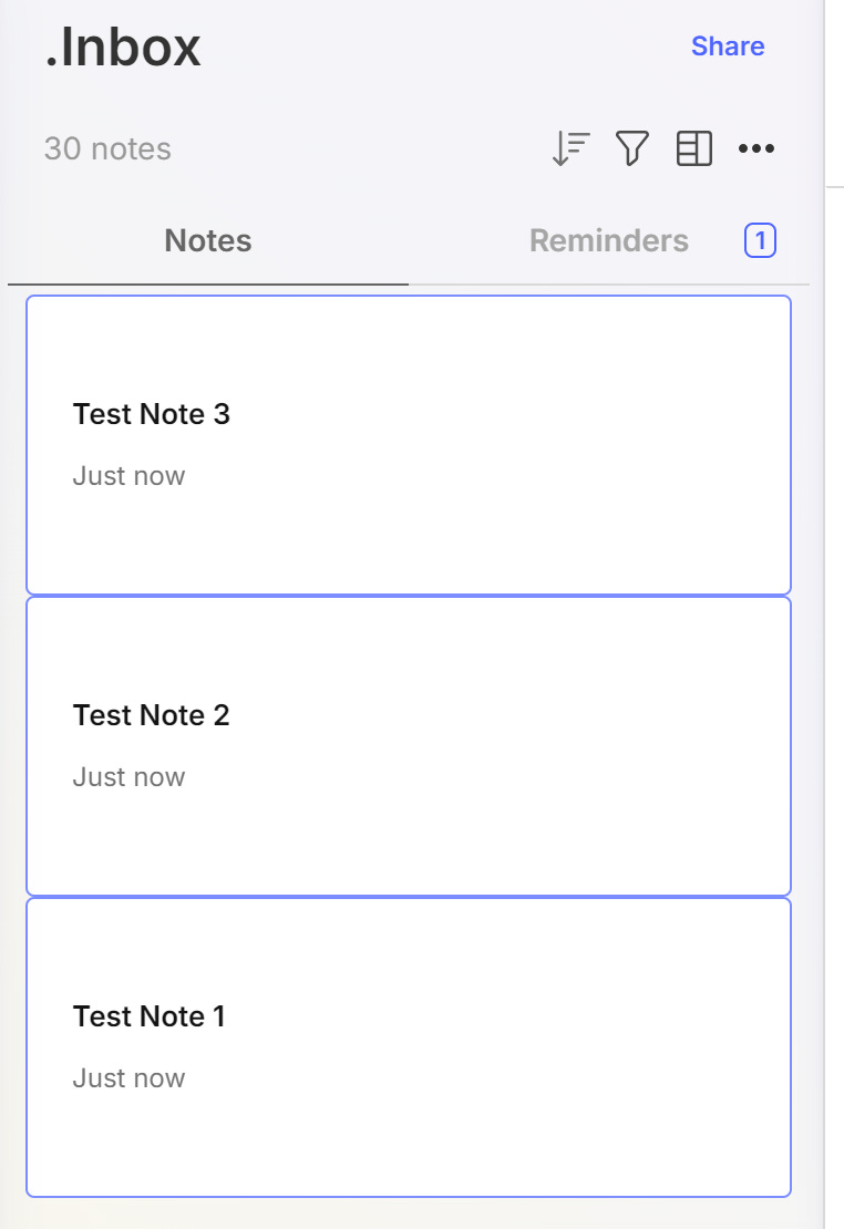 Creating a table of contents for a note and a table of contents note!